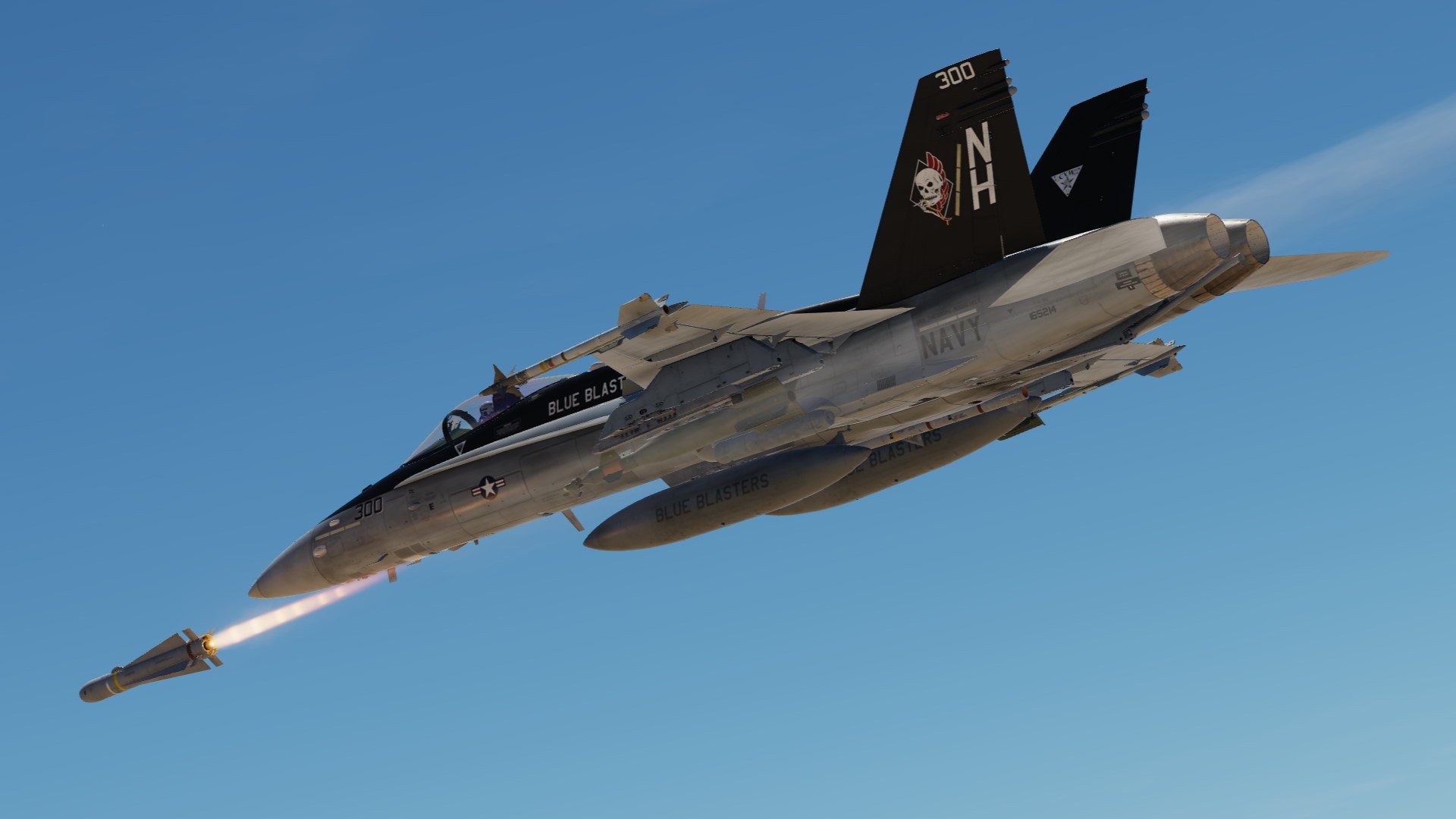 FA-18C VFA-34 Blue Blasters 2020s fictional 4K Skin Pack 1 update 2024 ...