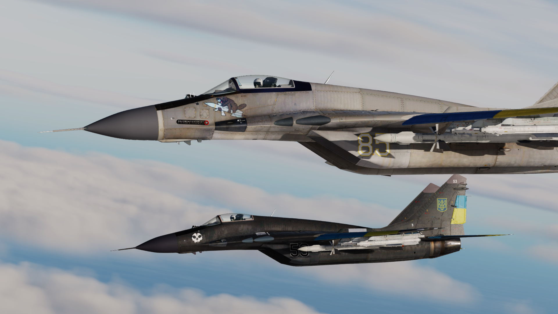 MiG-29 "?? White" #BUYMEAFIGHTERJET 2023 | 114 BrTA