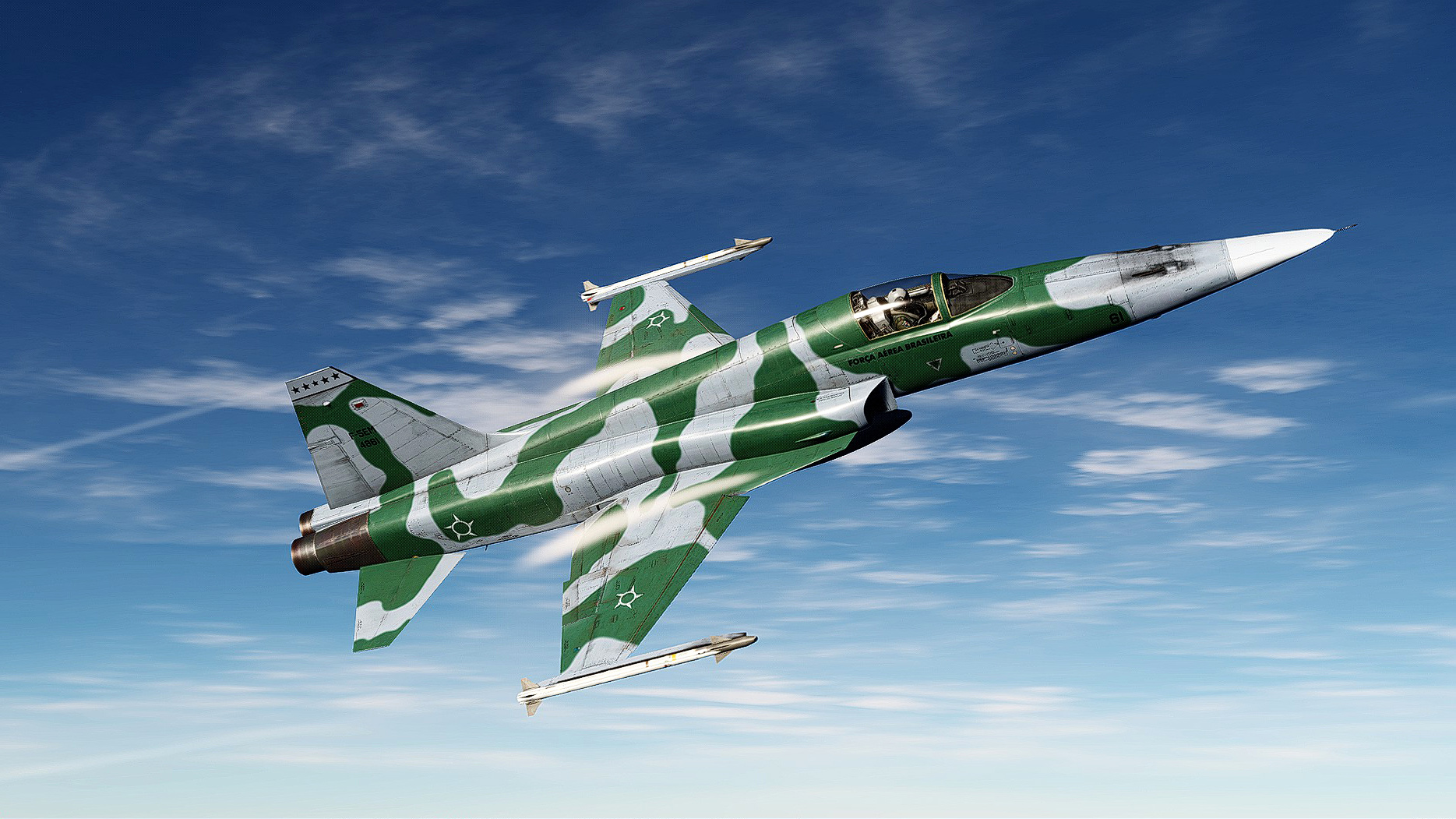 F-5EM remastered repaint FAB 4861(present day)