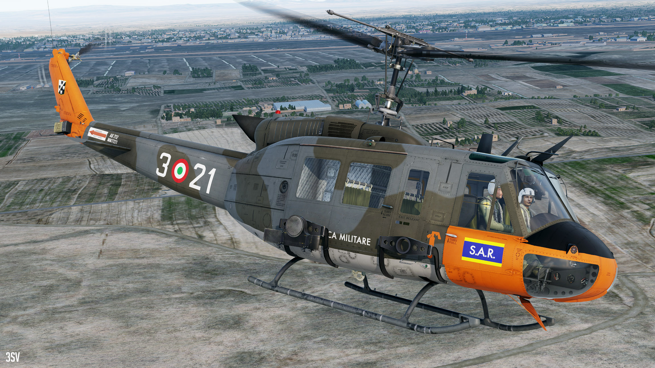 UH-1H "CAMO SAR" AMI 3° Stormo 23° Gruppo (fictional)