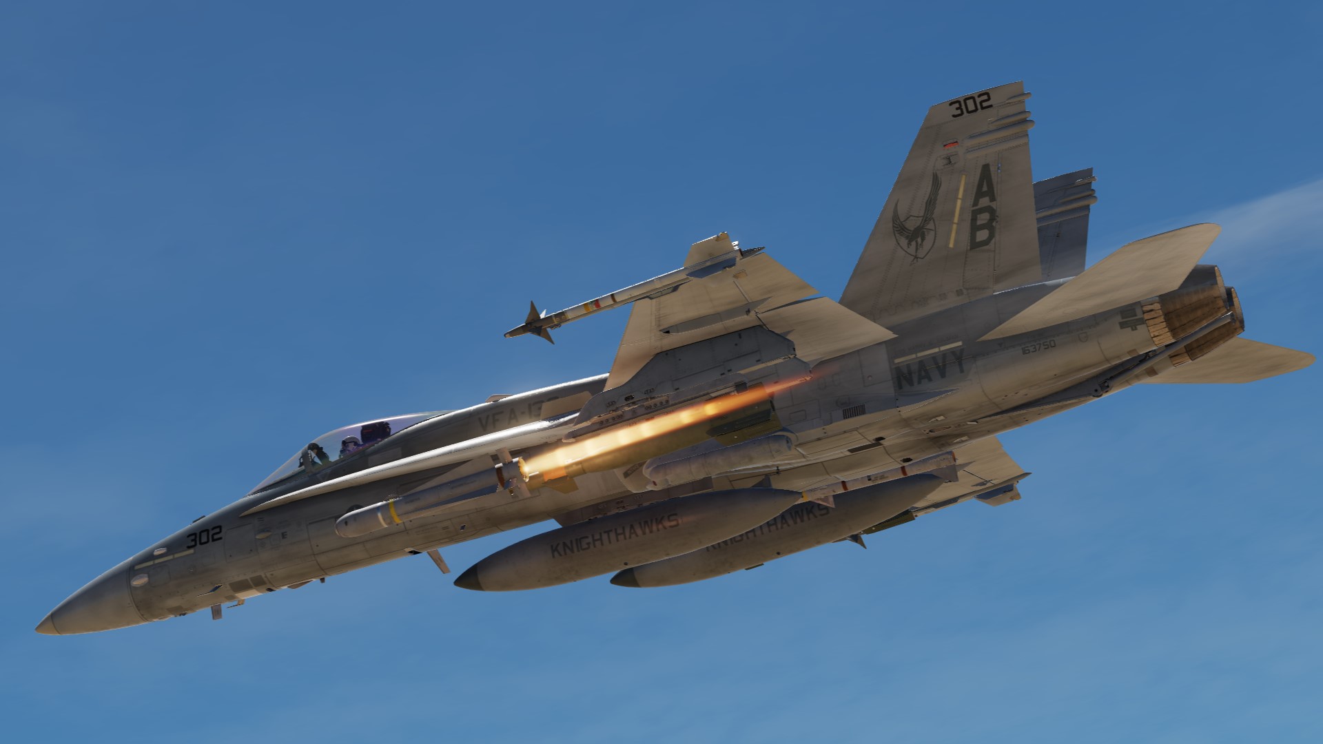 FA-18C VFA-136 Knighthawks 2020s fictional 4K Skin Pack 1 update 2024/11/17