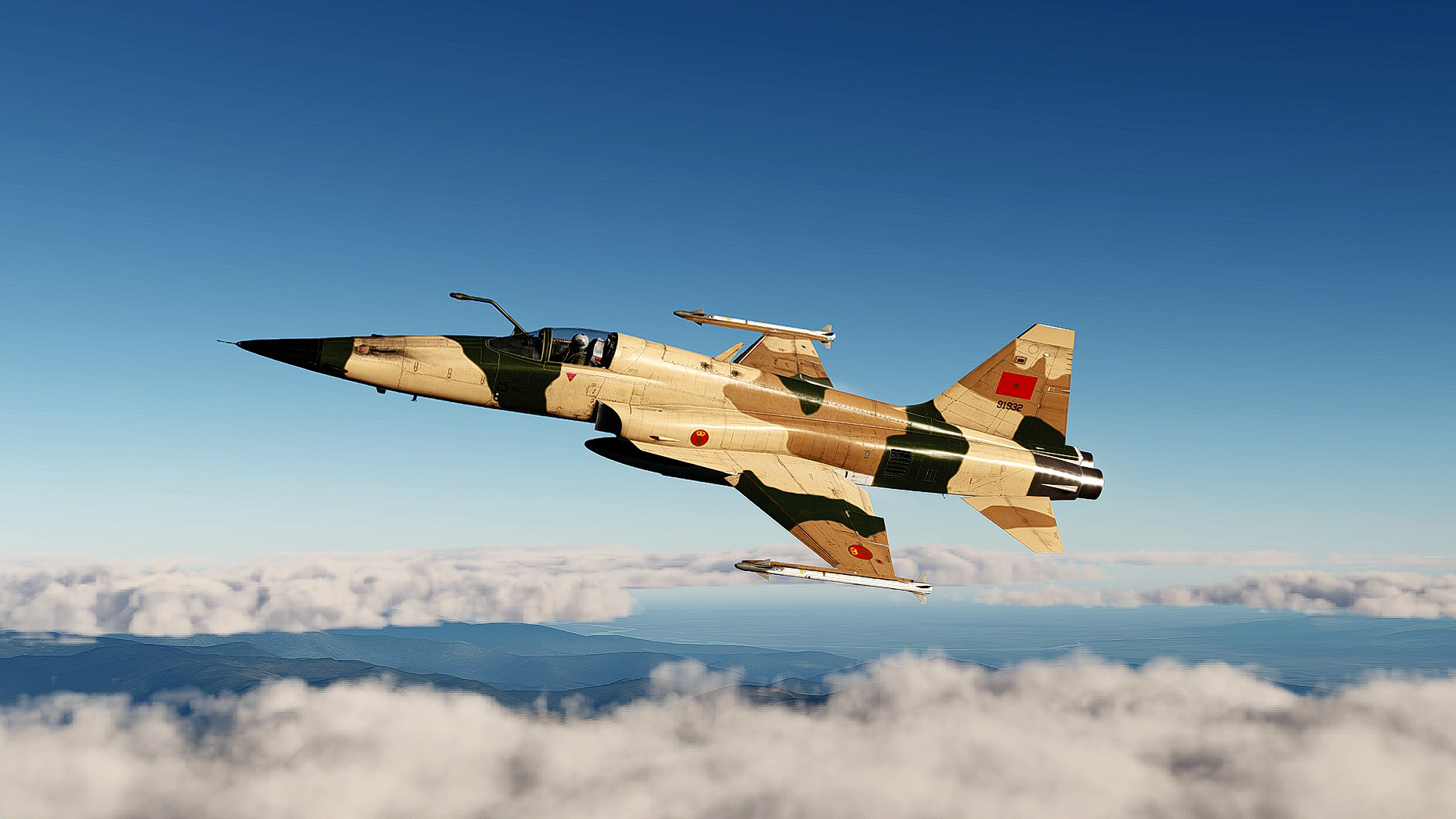 F-5E Tiger III remastered repaint RMAF 91932