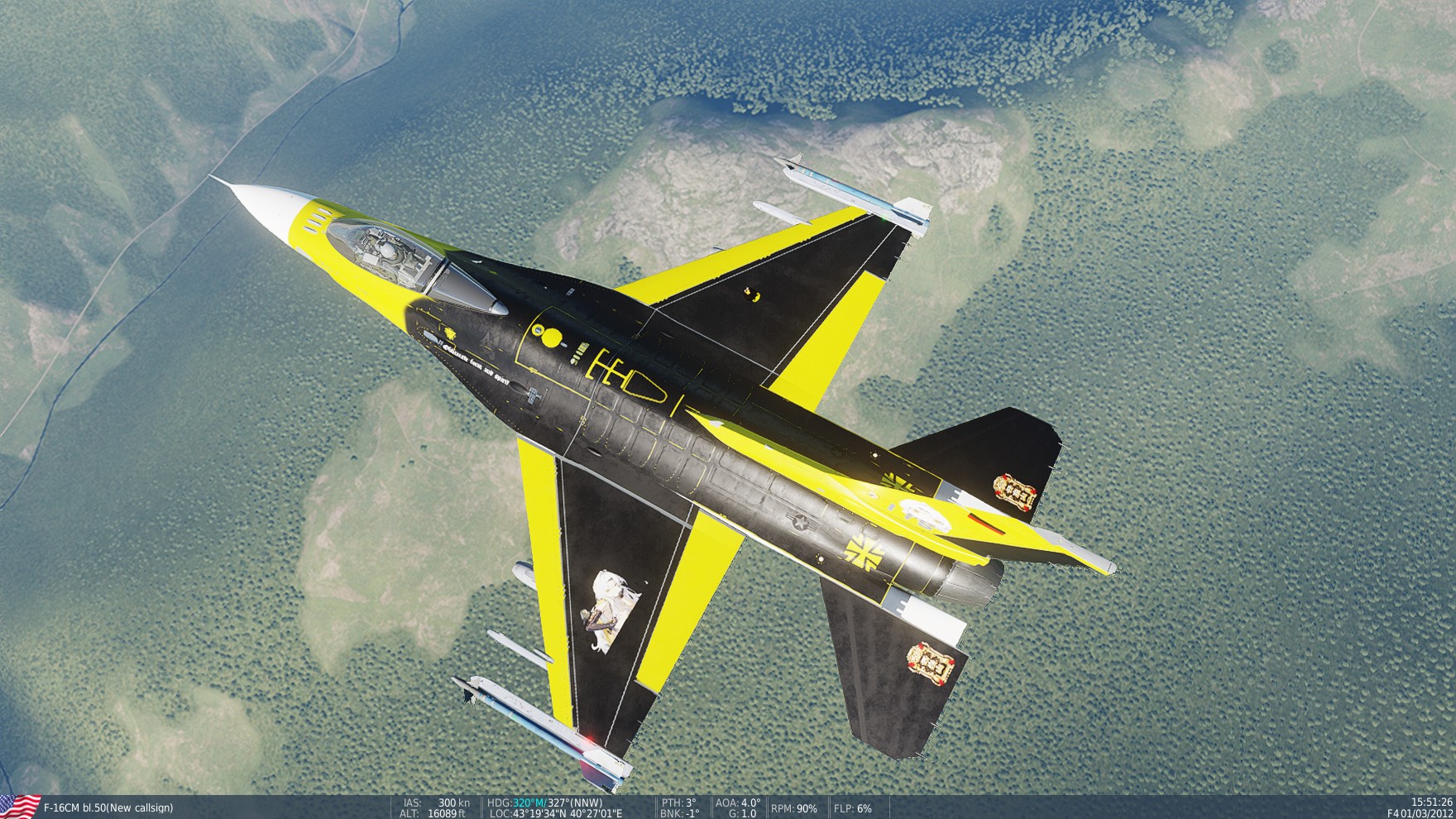 Yixuan F-16c (fictional)