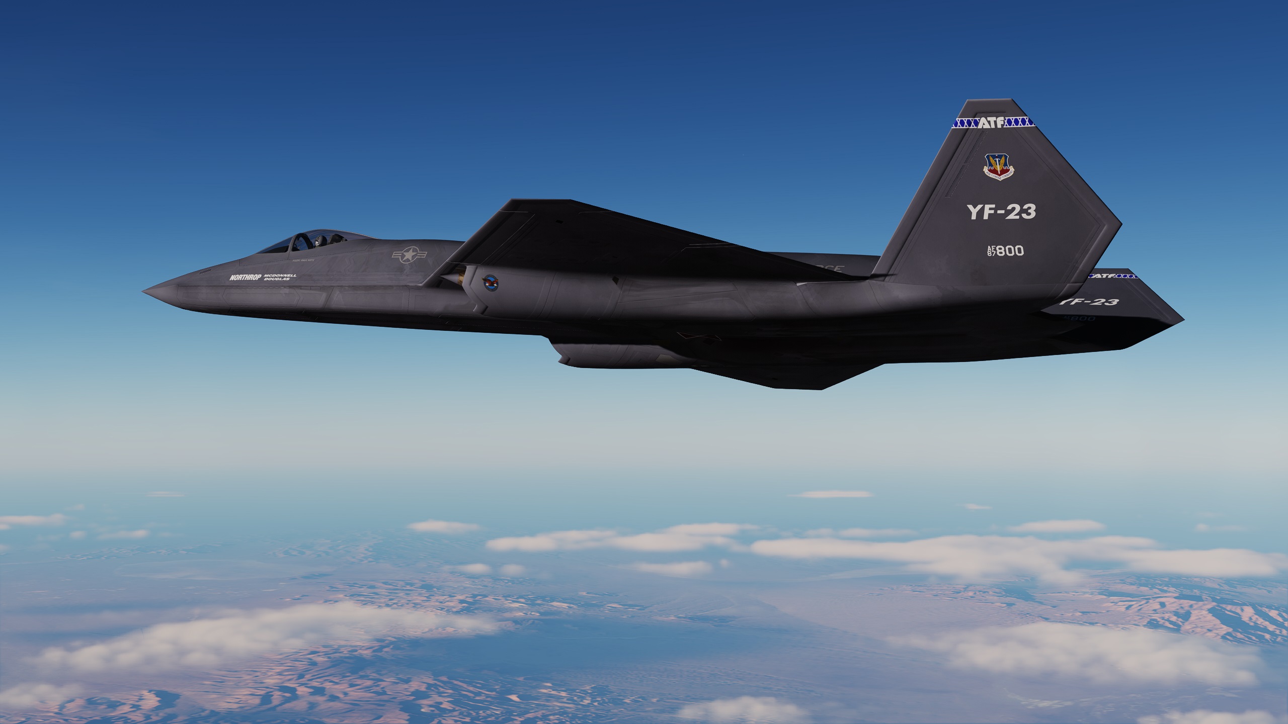 YF-23 AF87-800 ATF PAV1