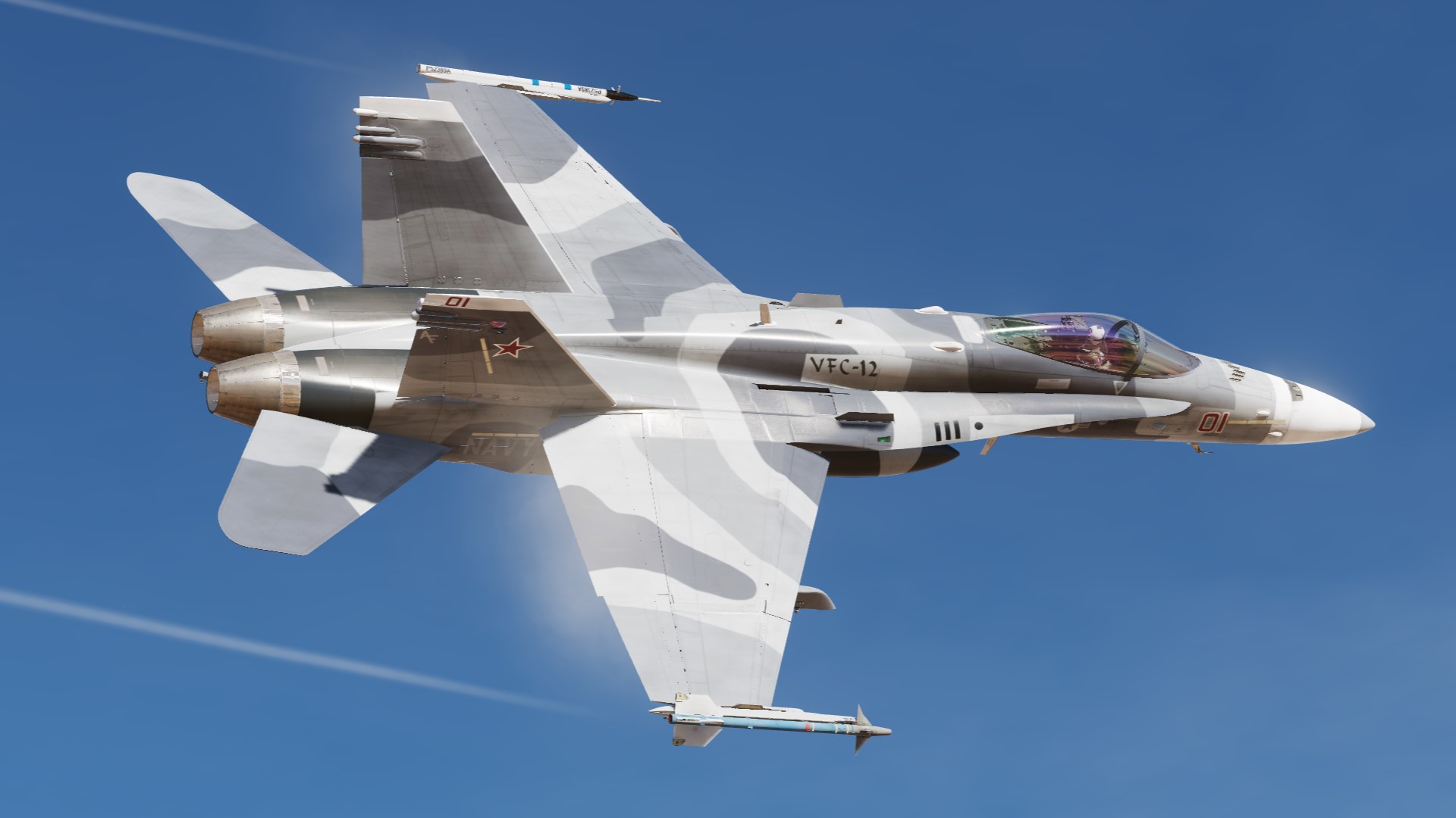 FA-18C VFC-12 Fighting Omars 2020s fictional 4K Skin Pack 1 update 2024 ...