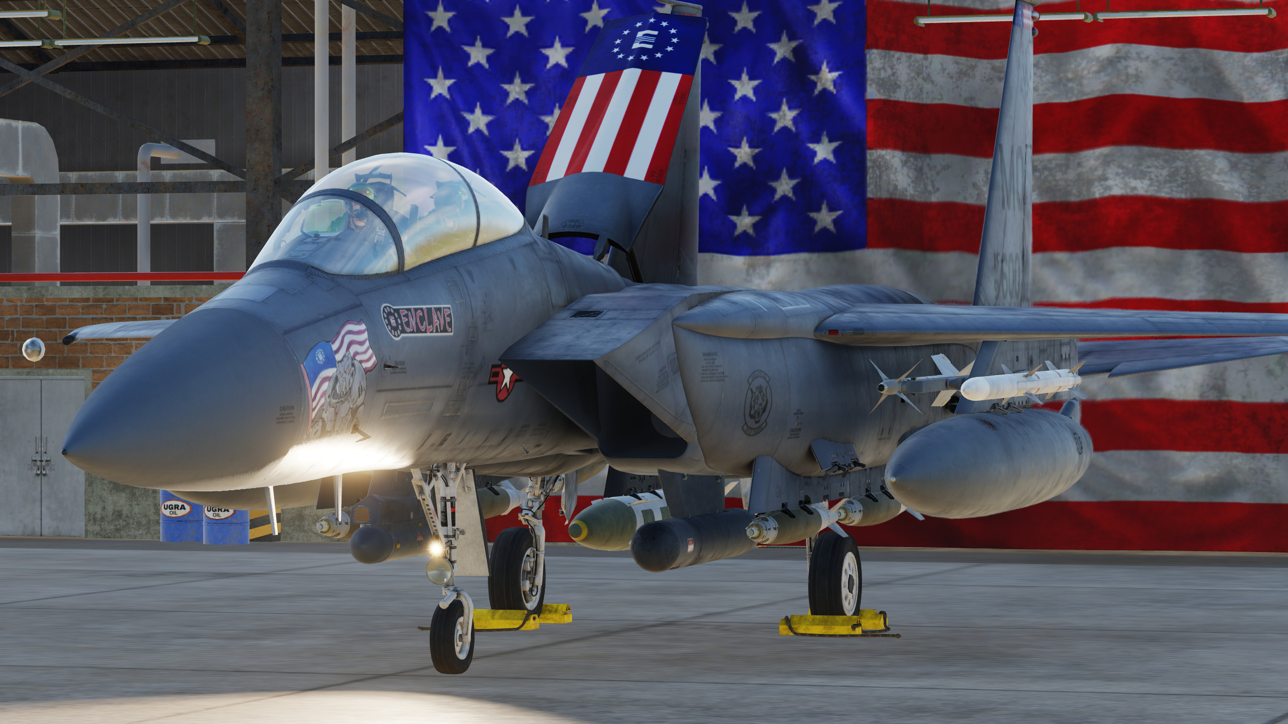 F-15E 391st Bold Tigers FS AF-91-600 'Enclave'