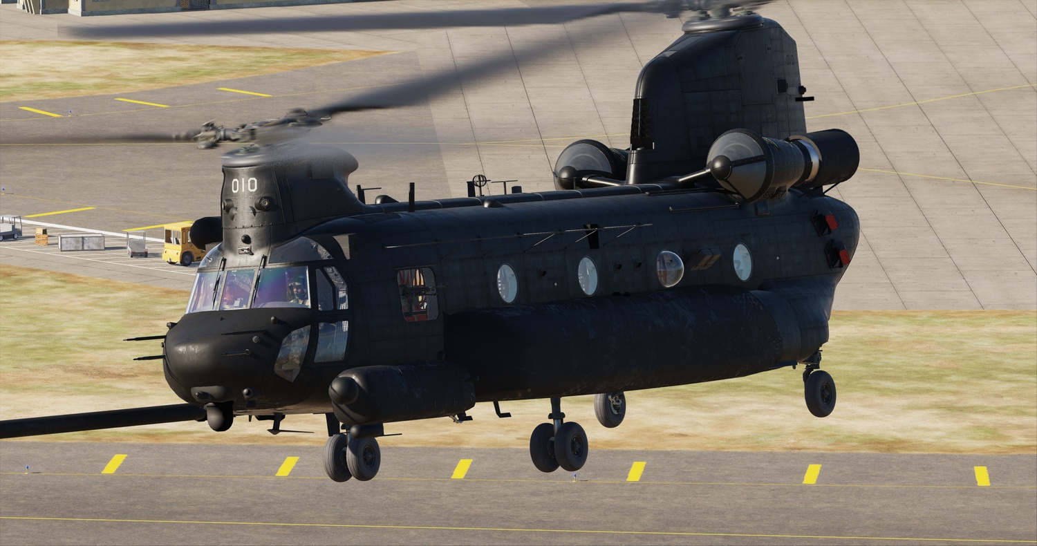 CH-47F, MH-47G SOAR visual attachments