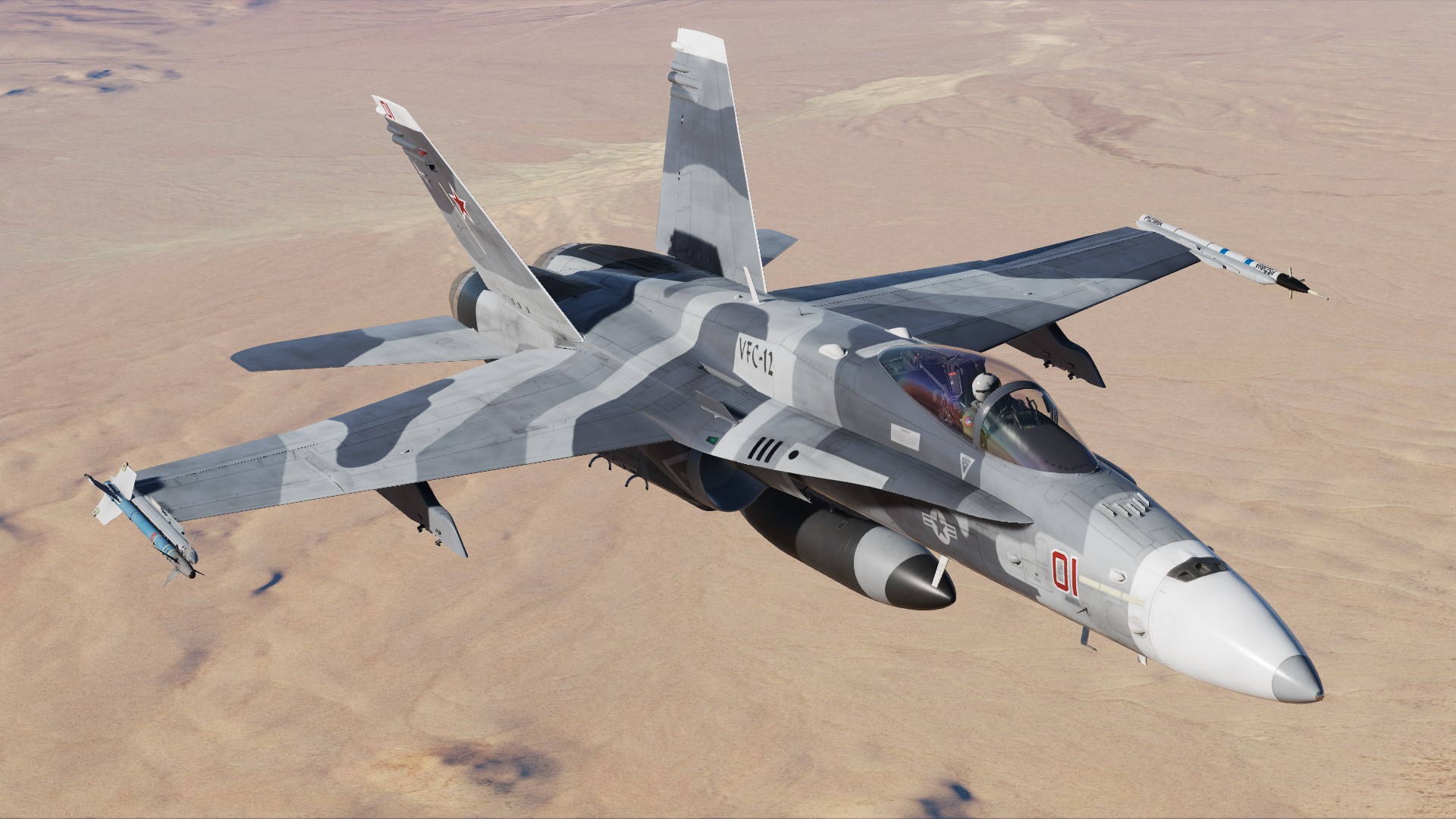 FA-18C VFC-12 Fighting Omars 2020s fictional 4K Skin Pack 1 update 2024 ...