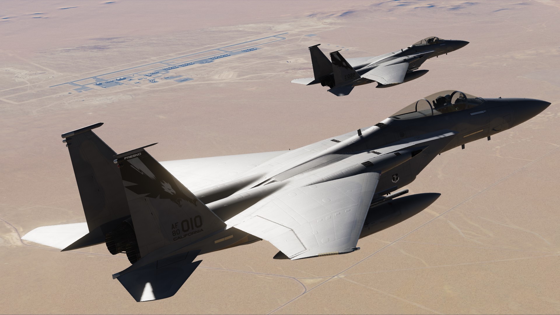 F-15C ANG 194th Fighter Squadron 2020s fictional 4K Skin Pack update ...