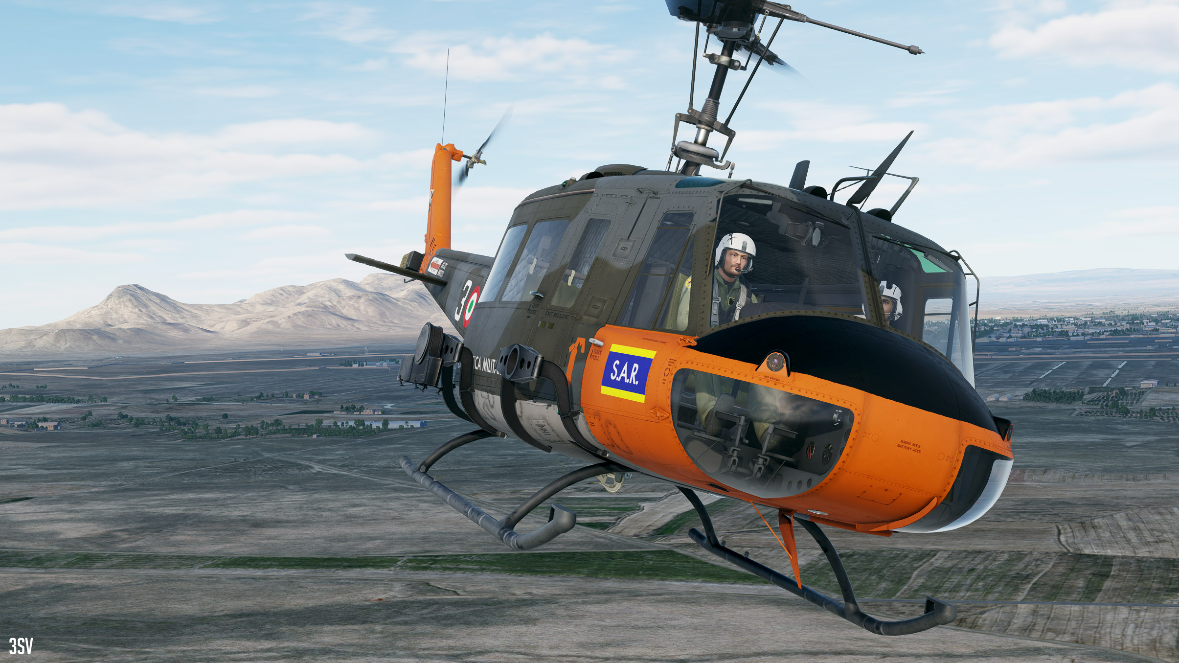 UH-1H "CAMO SAR" AMI 3° Stormo 23° Gruppo (fictional)