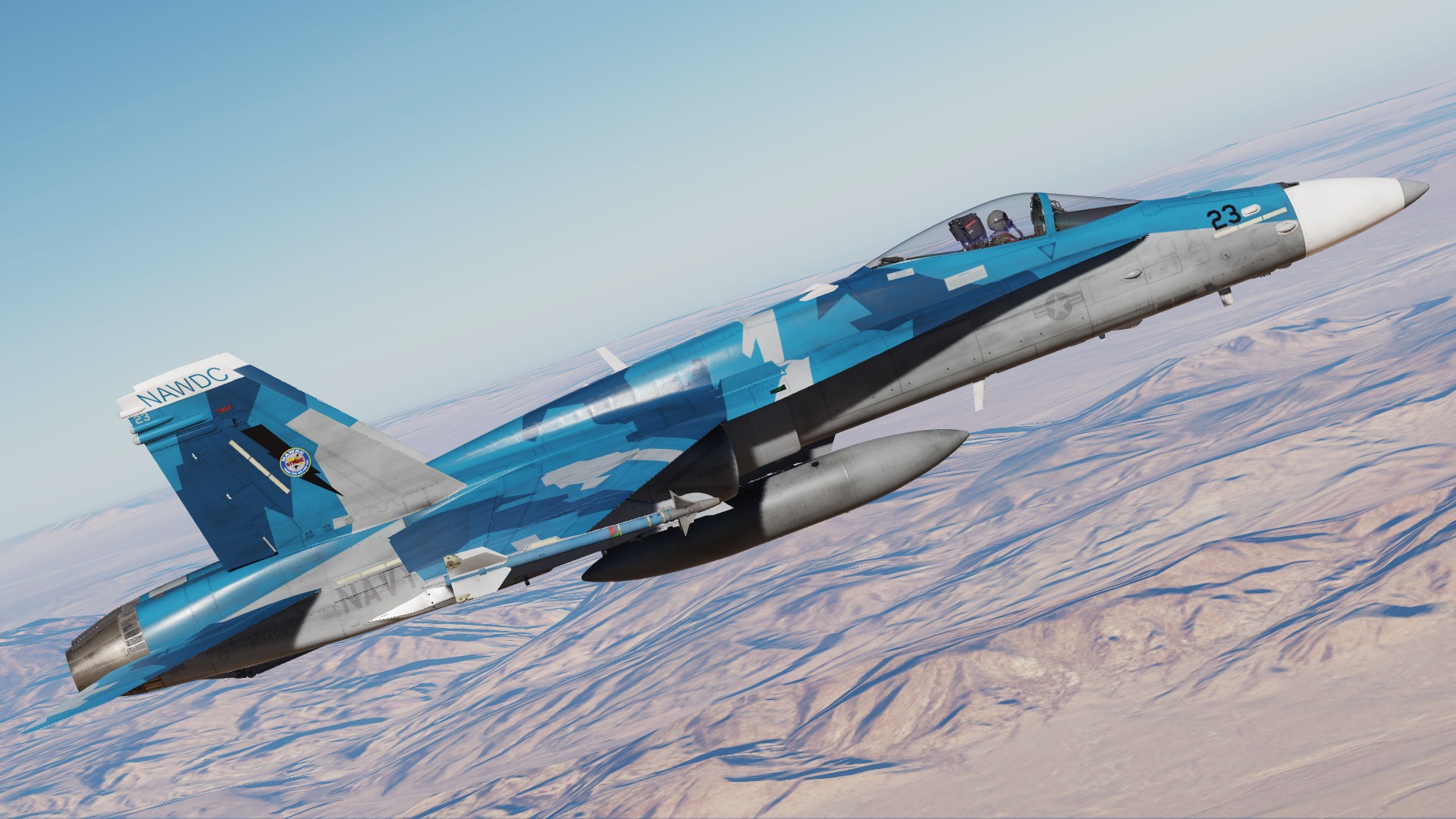 FA-18C NAWDC 2020s fictional 4K Skin Pack 3 update 2024/12/14