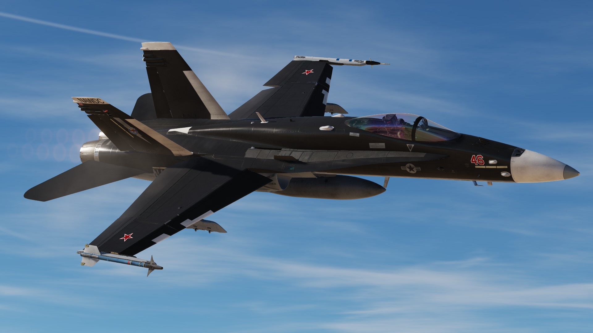 FA-18C NAWDC 2020s fictional 4K Skin Pack 6 update 2024/12/24