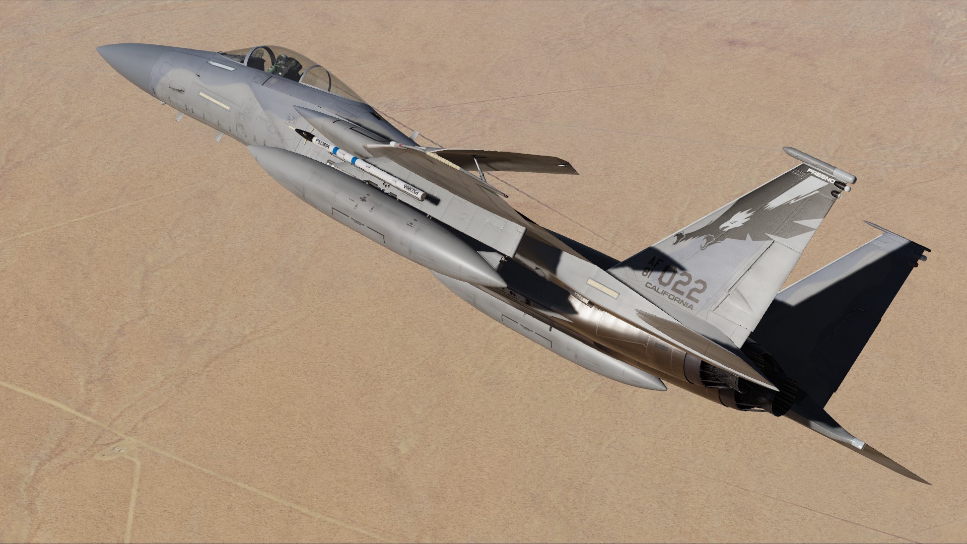 F-15C ANG 194th Fighter Squadron 2020s fictional 4K Skin Pack update ...