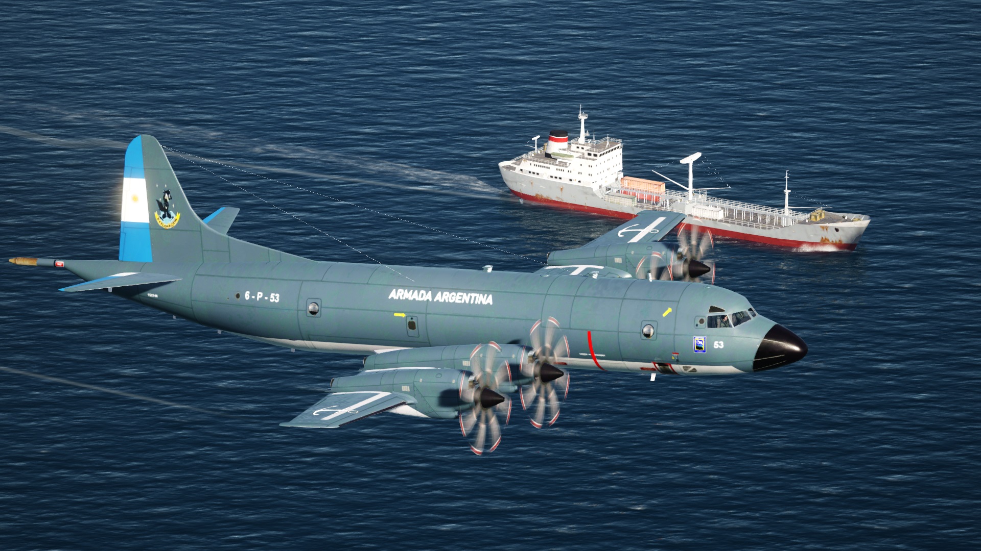 Argentine Navy P-3 Orion for Military Aircraft Mod