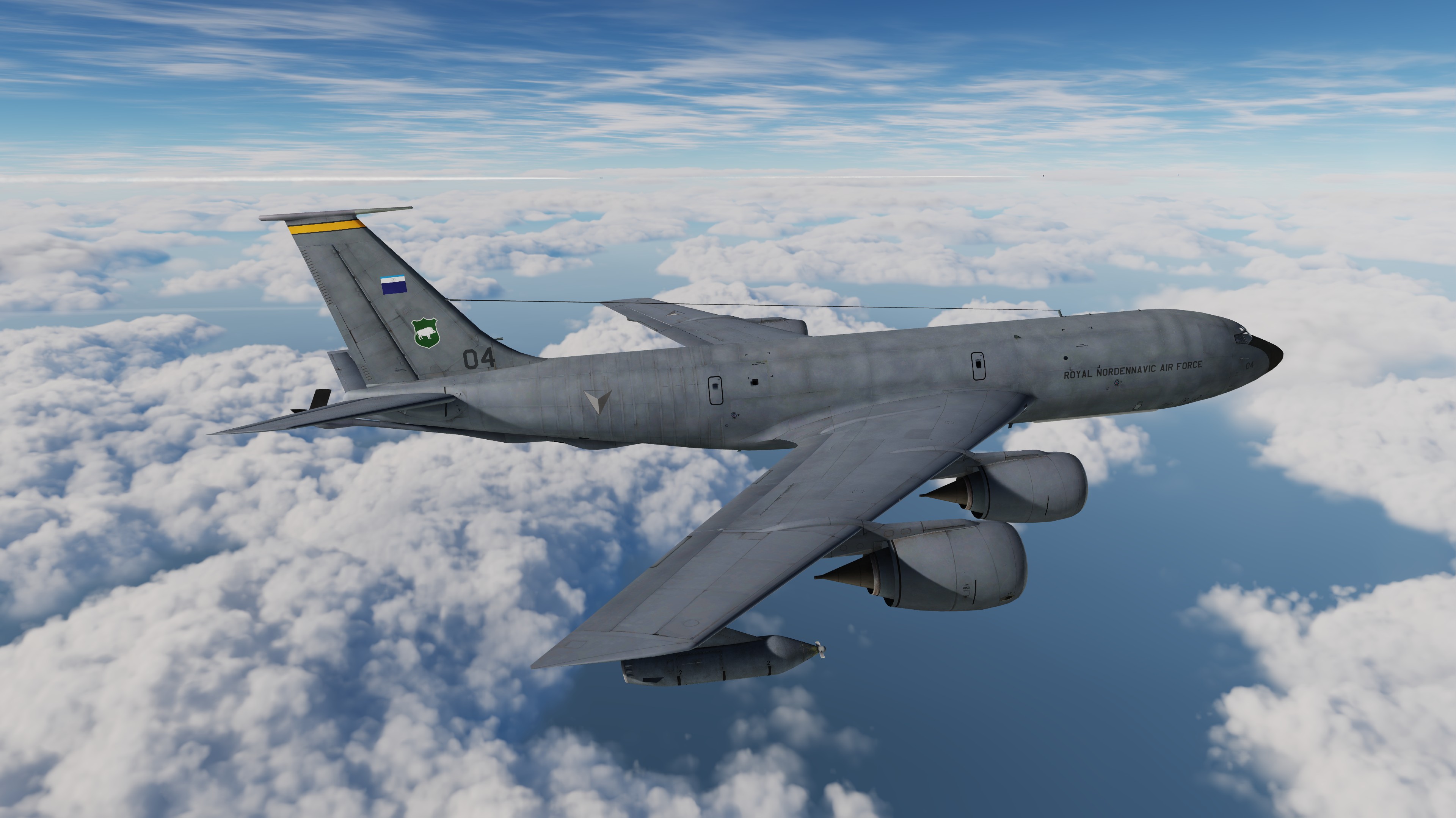 ACE COMBAT - KC-135 / KC-135MPRS - Nordennavic Royal Air Force - Sqn "Sologne" 1st Flight BR 44 ...