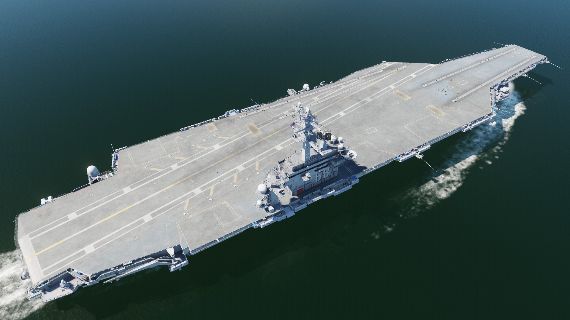 CVN-68 USS Nimitz (Supercarrier Reskin)