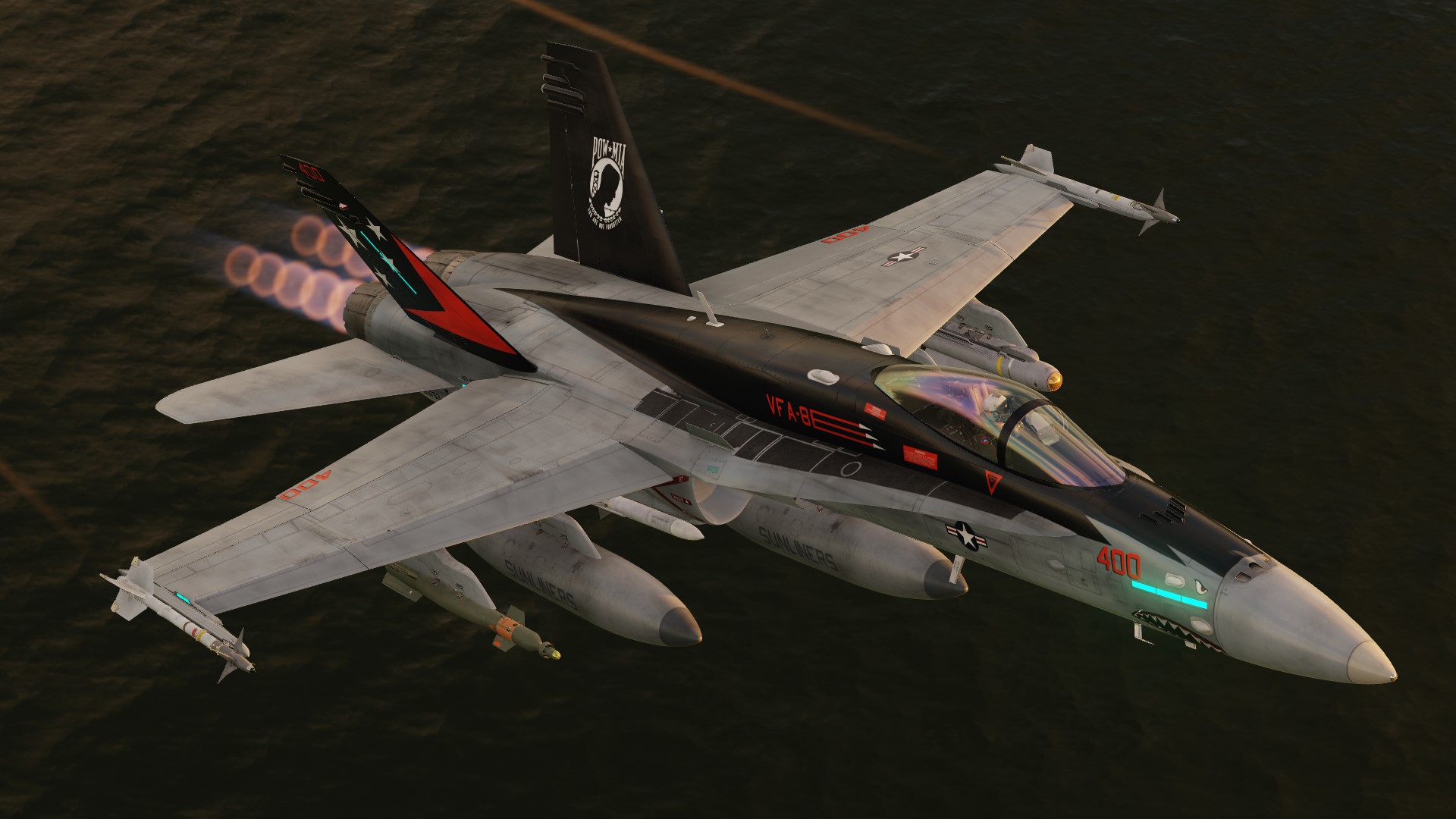 FA-18C VFA-81 Sunliners 2020s fictional 4K Skin Pack 1 update 2024/11/17