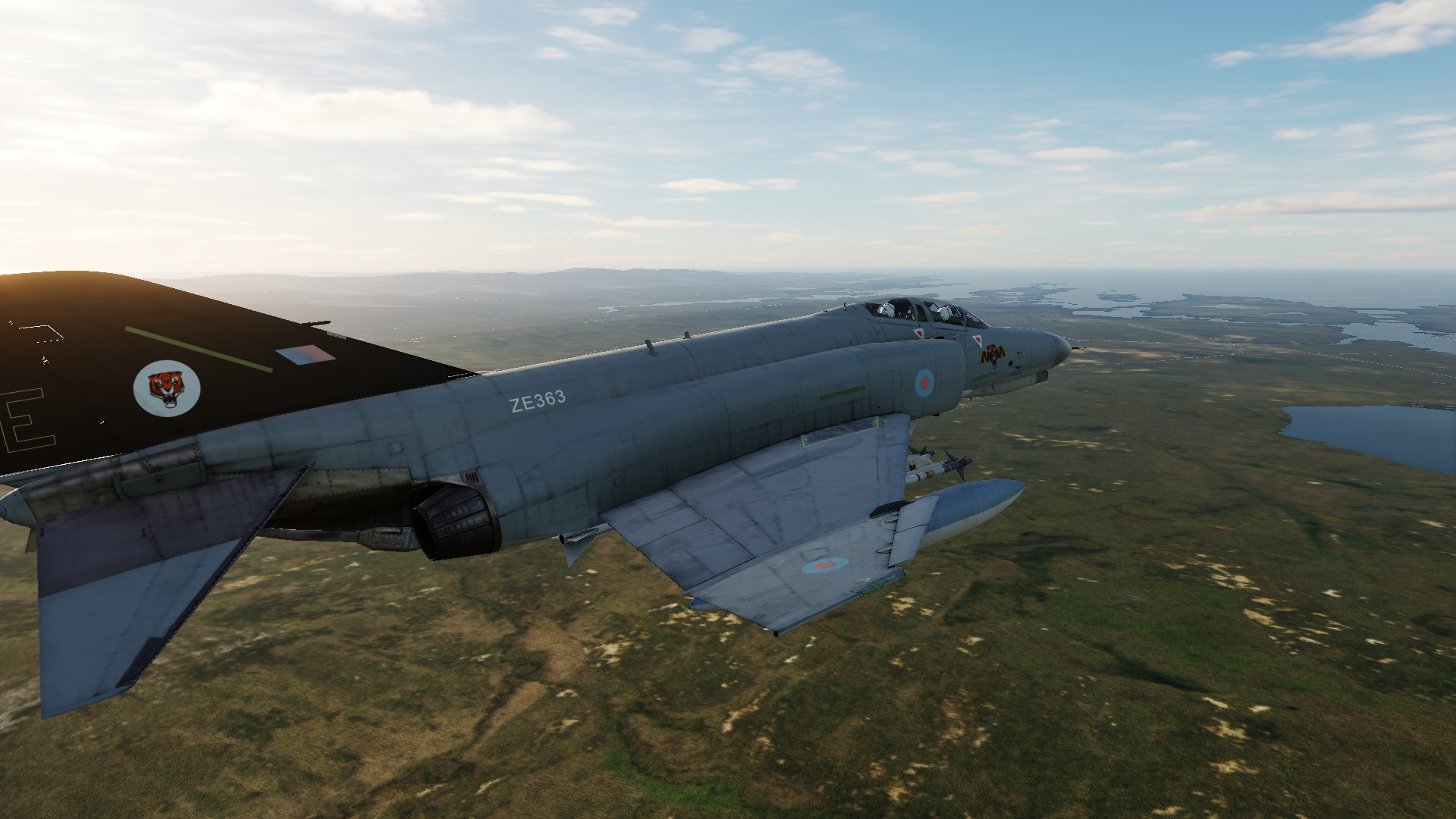 RAF, 74(F) Sqn, ZE363, F-4J(UK), 1990