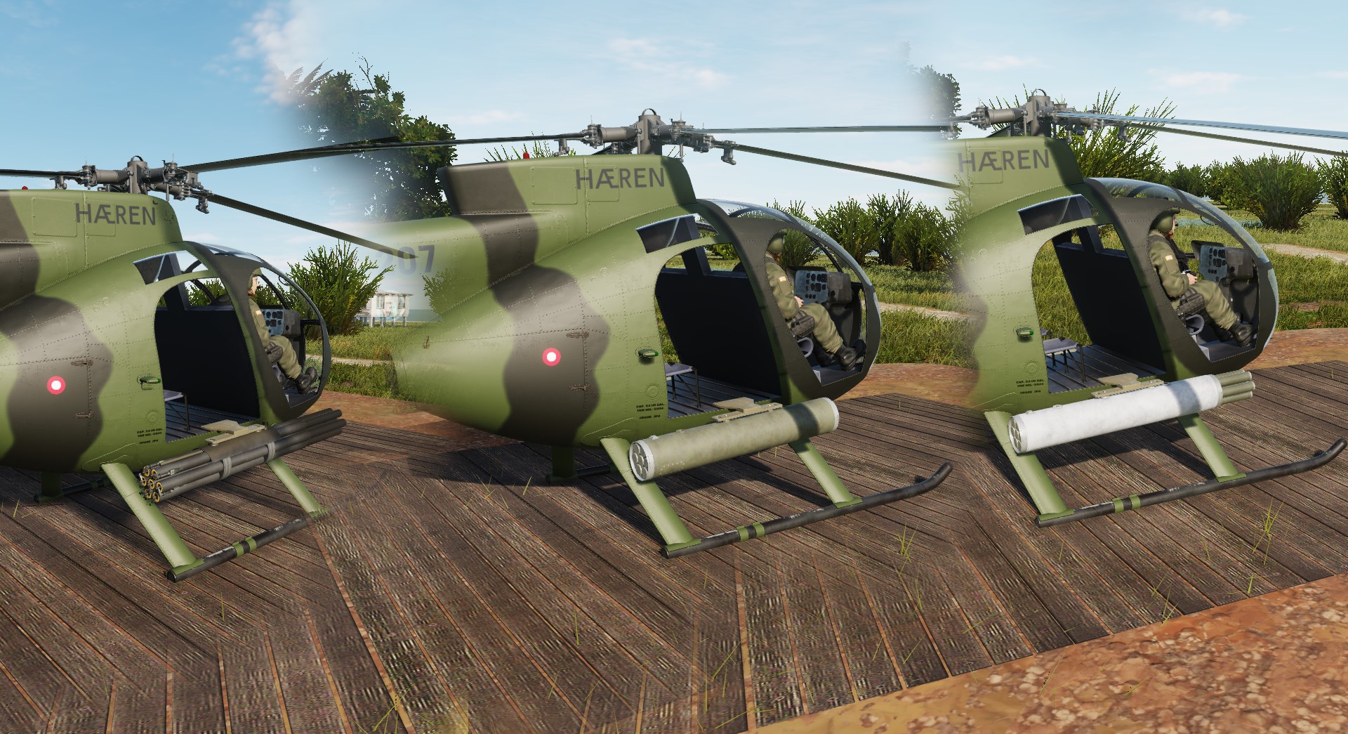 OH-6A Weapons & Attachments Mod v2.2 *Updated for OH-6A v1.5*