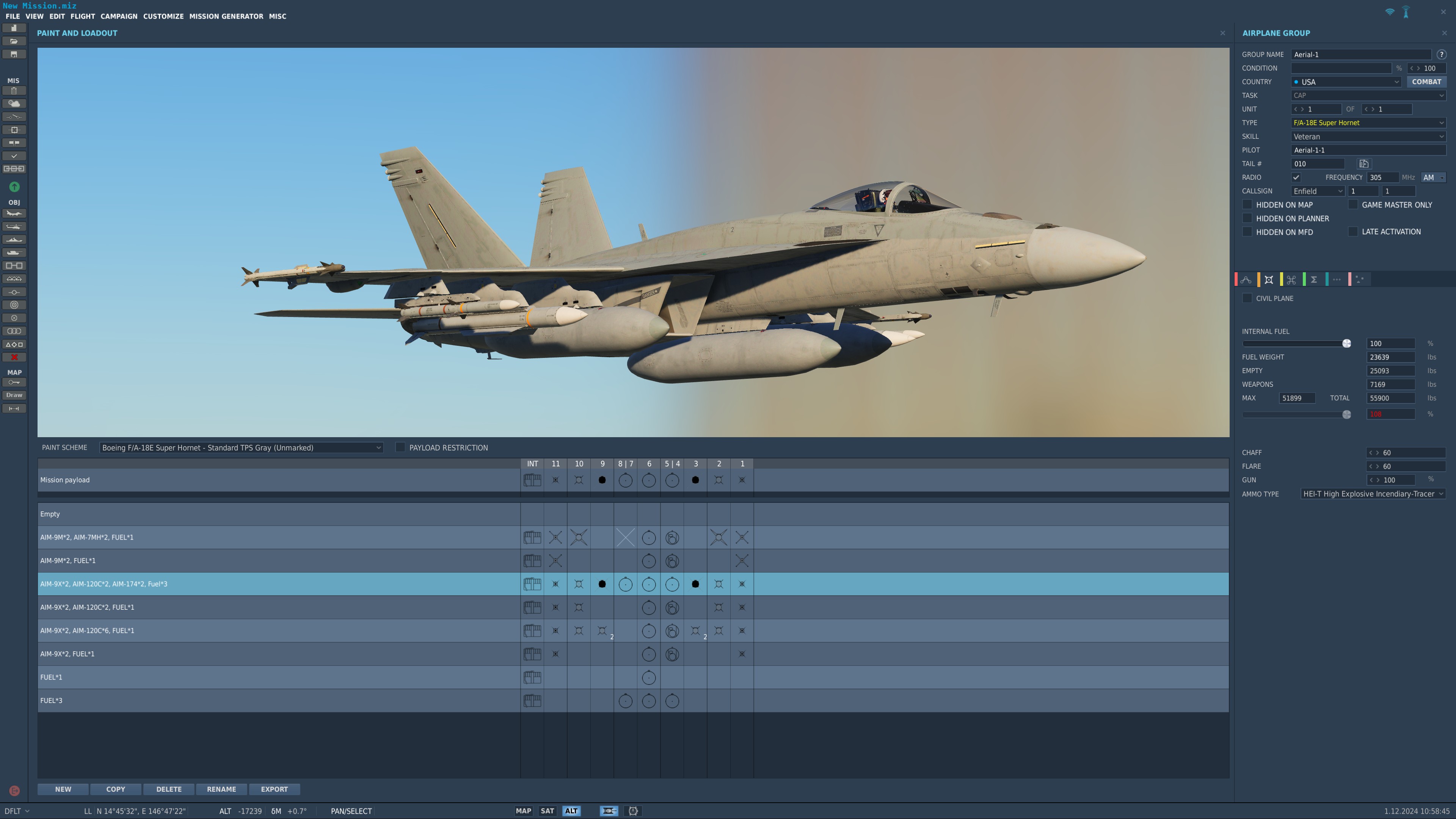 AIM-174 Loadout for CJS Super Hornet