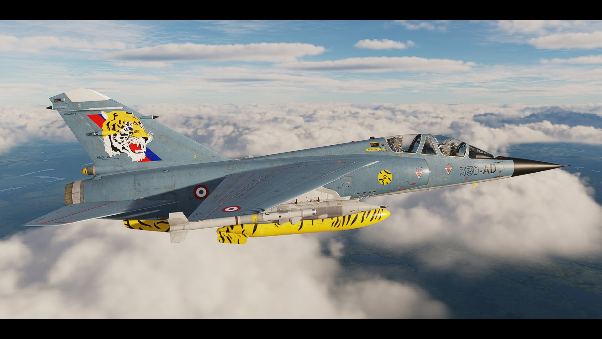 Mirage F.1B EC 5/330 'Cote d'Argent' NATO Tiger Meet 2001