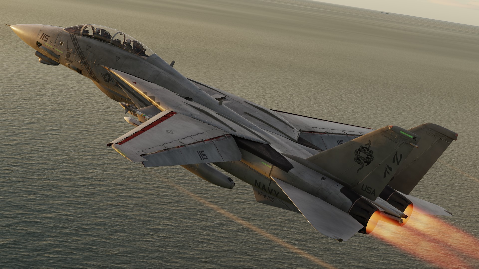 F-14B VF-102 Diamondbacks 2020s fictional Skin Pack 2