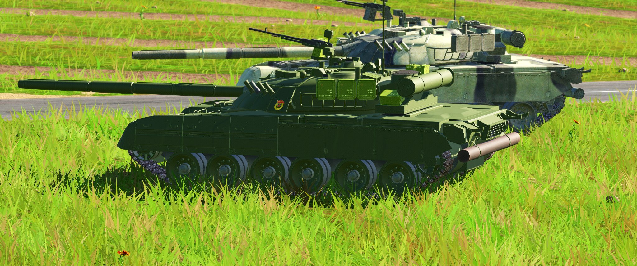 FIXEDITS's 4K Soviet Guards T-80U