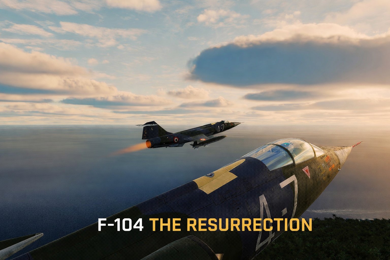 VSN F-104 Bombers intercept