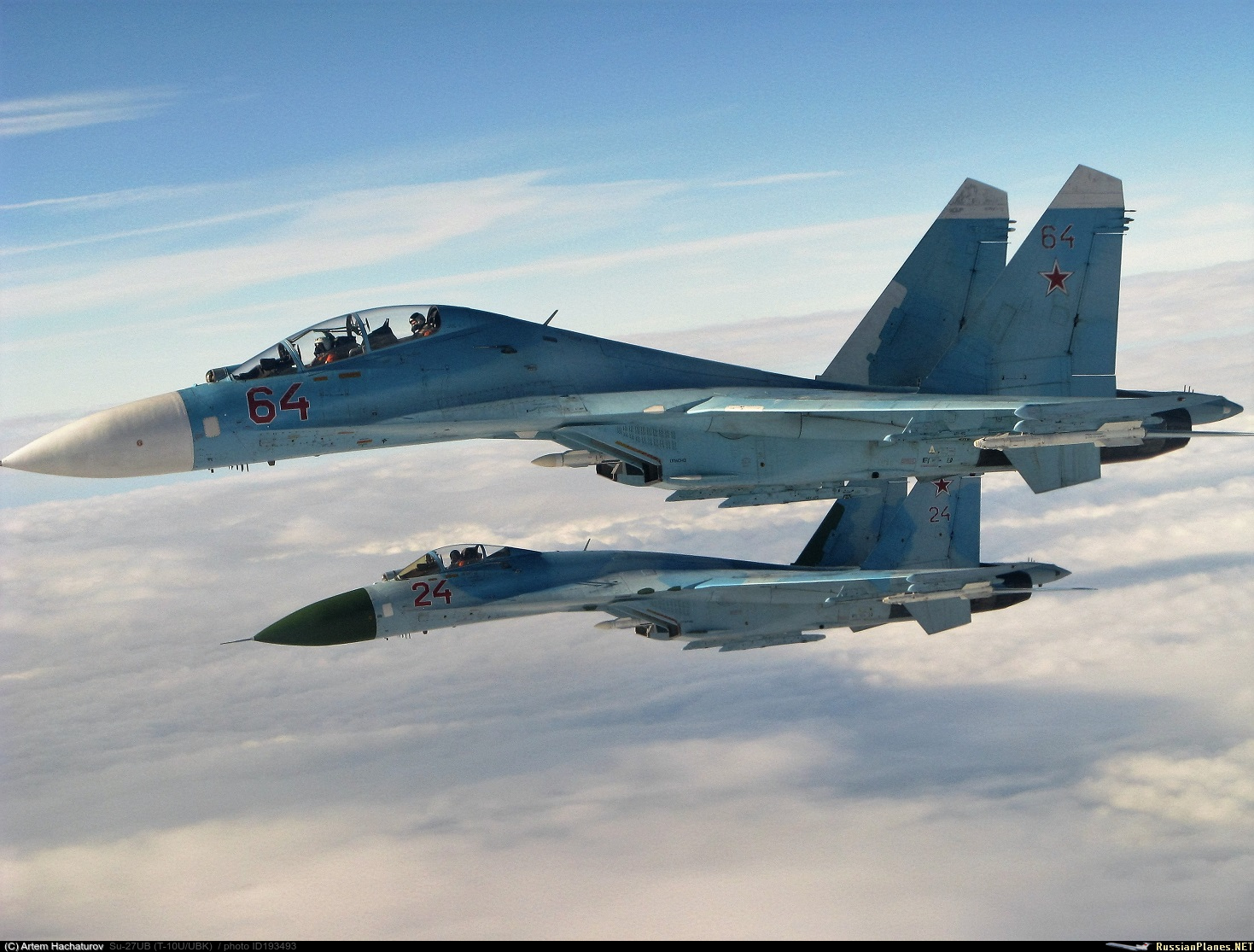 Су-27УБ (Su-30SM)