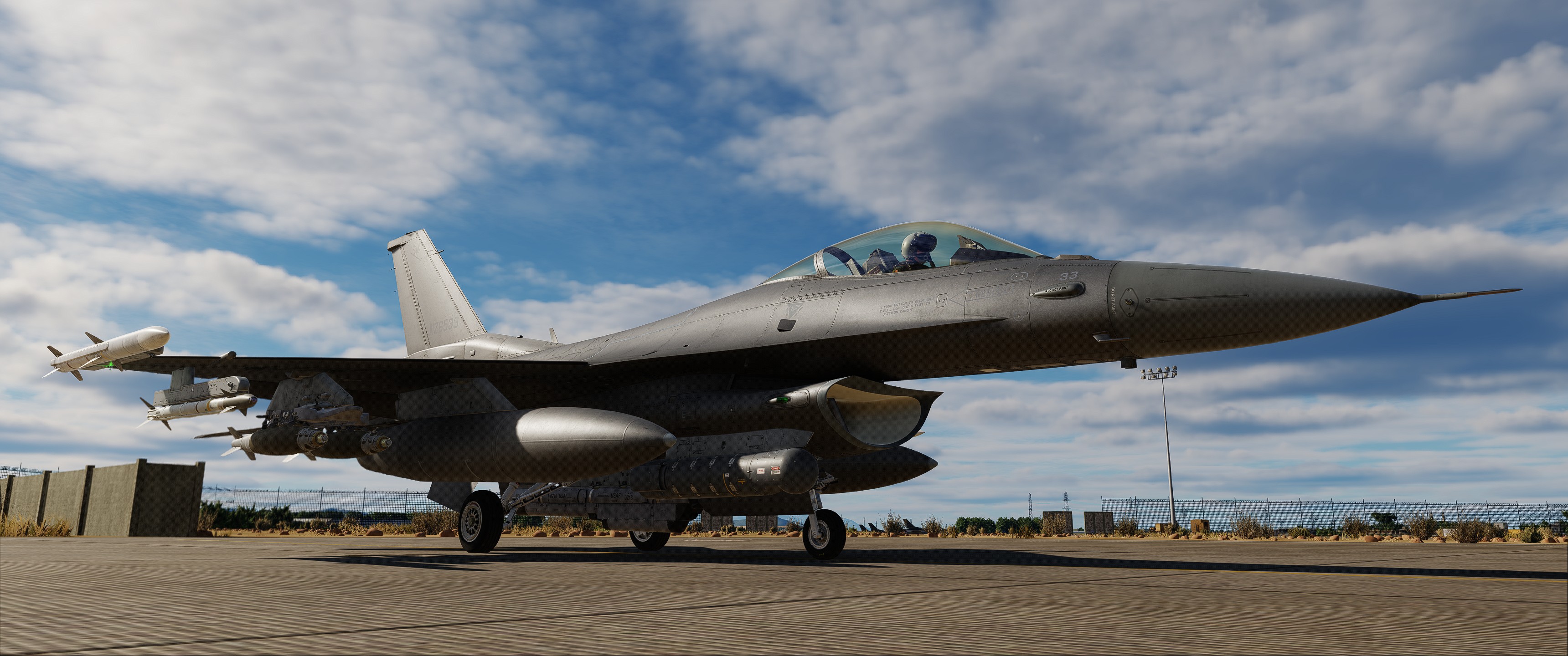 NZ6533 75 SQN RNZAF (92-0410) F-16A Block 15AR OCU FICTIONAL