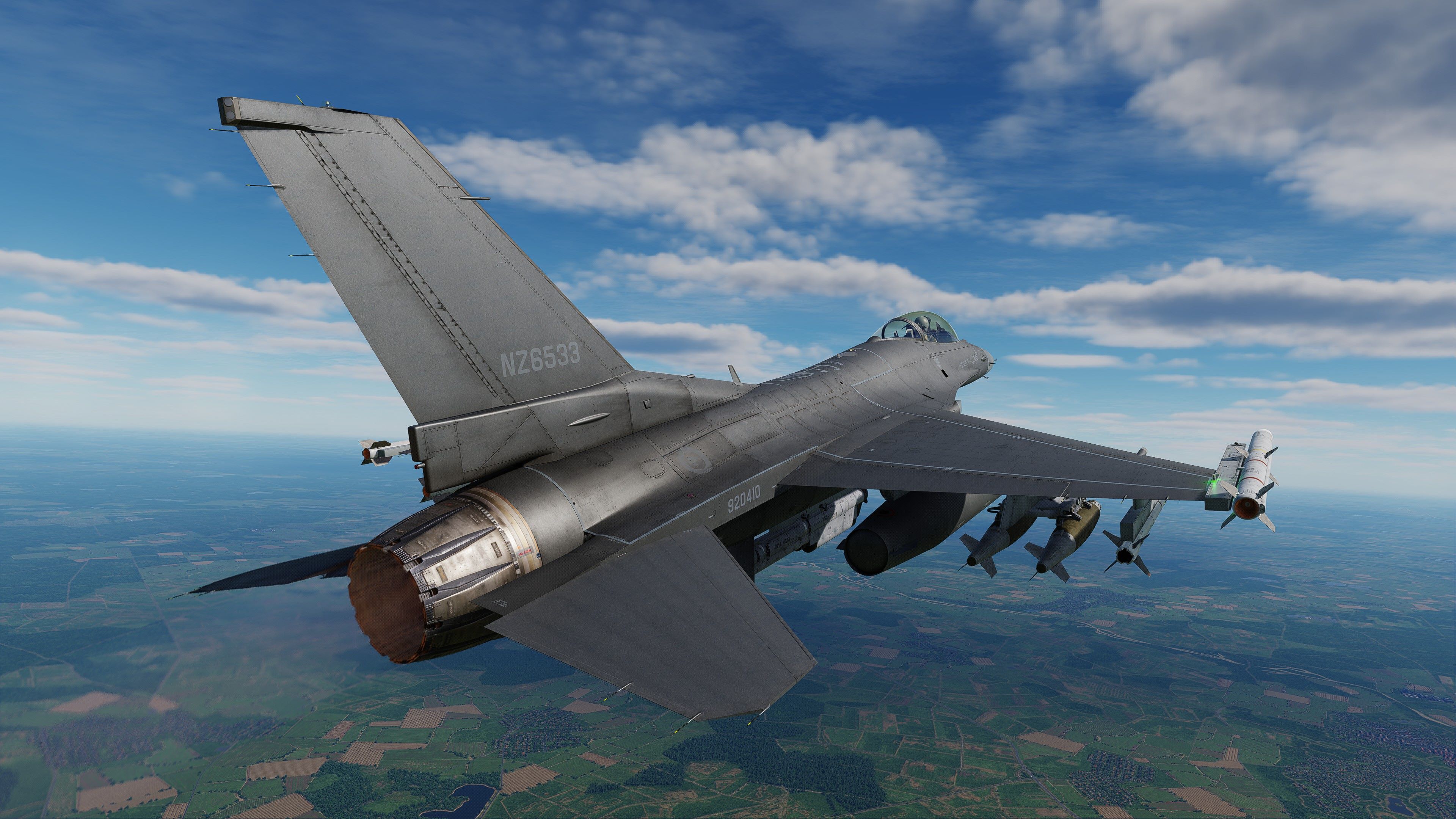NZ6533 75 SQN RNZAF (92-0410) F-16A Block 15AR OCU FICTIONAL