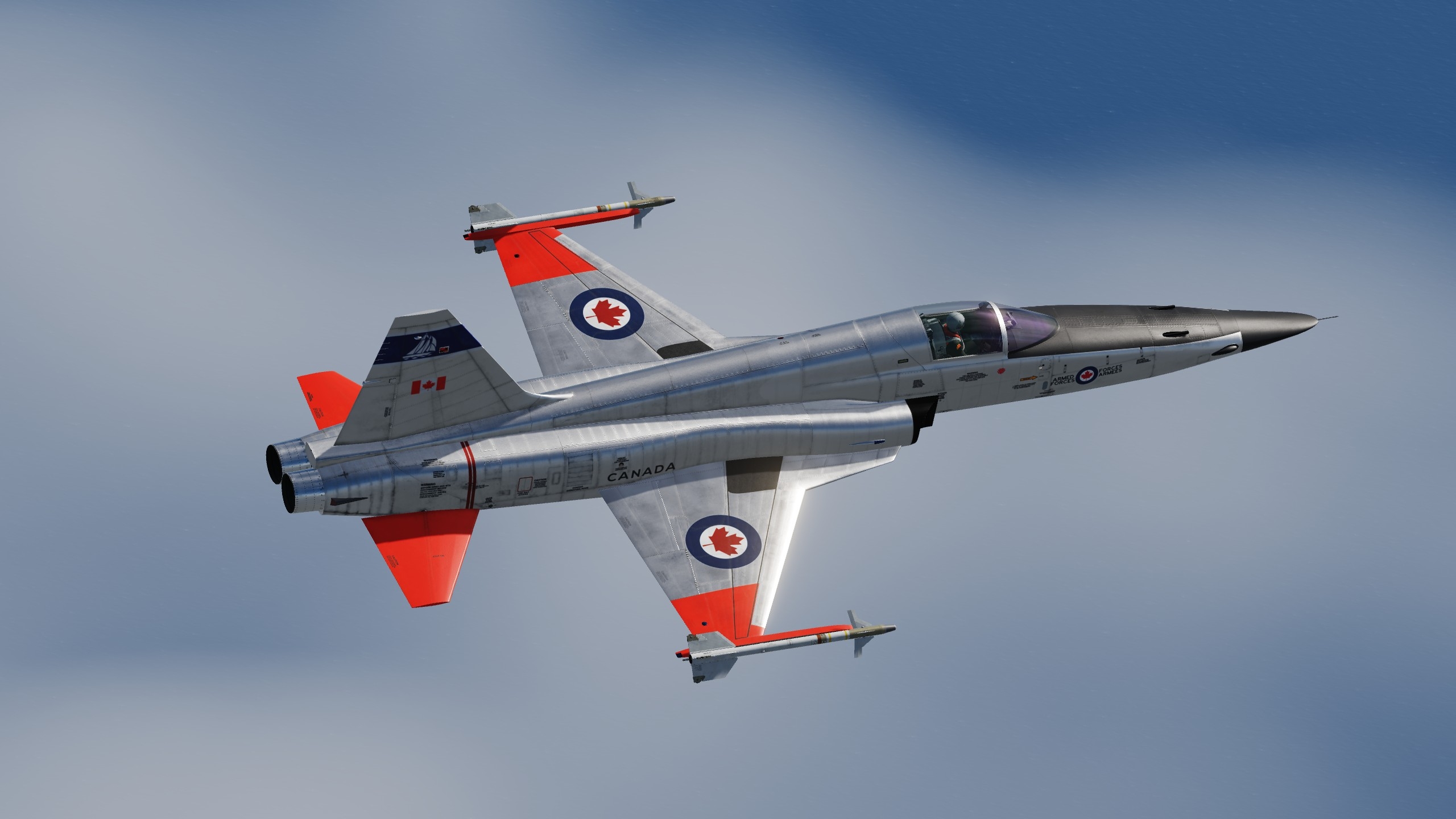 CF-5 434 SQN Silver